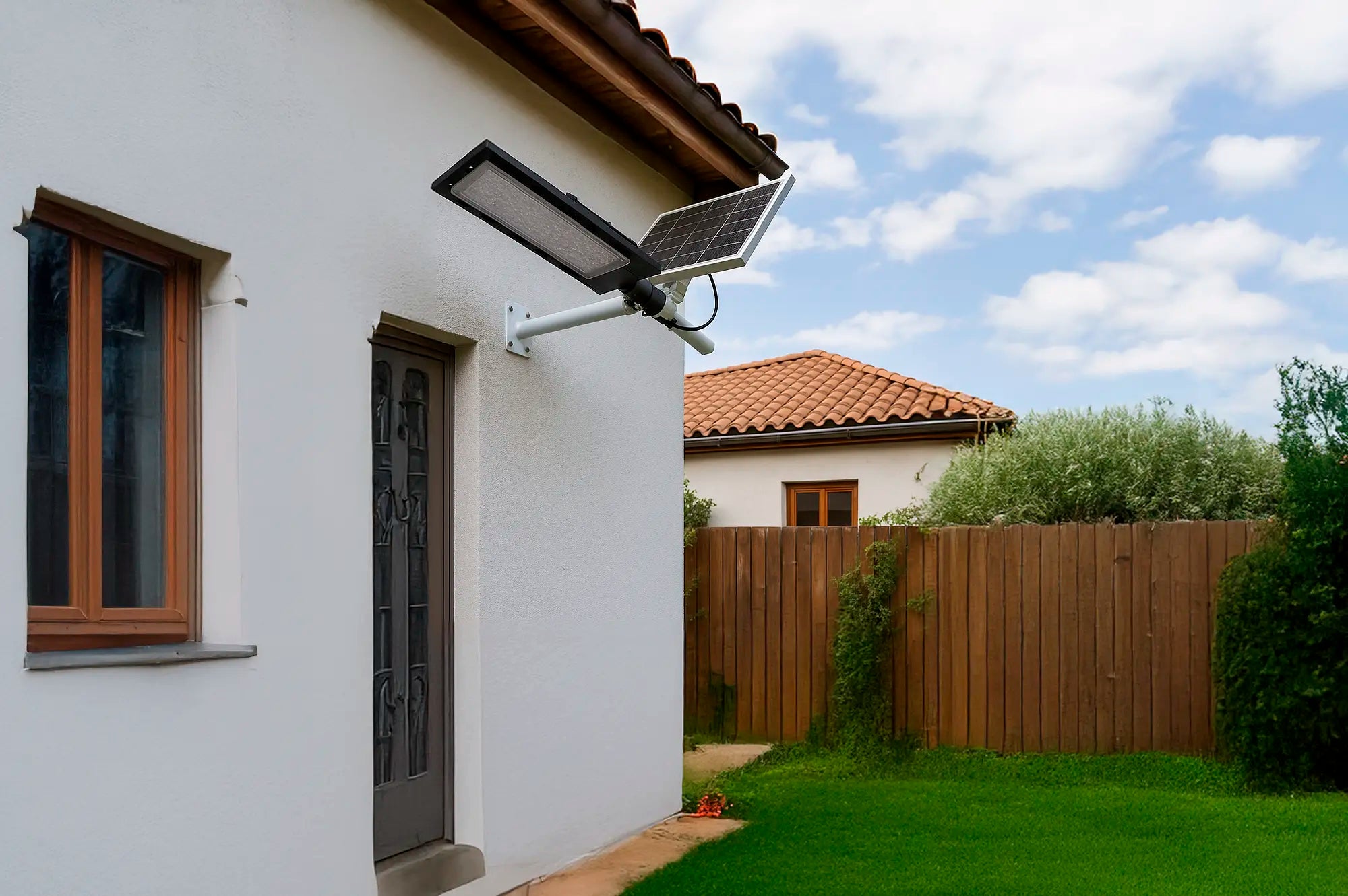 Foco solar LED 500W y 2000W | Iluminación exterior – Feel Secure